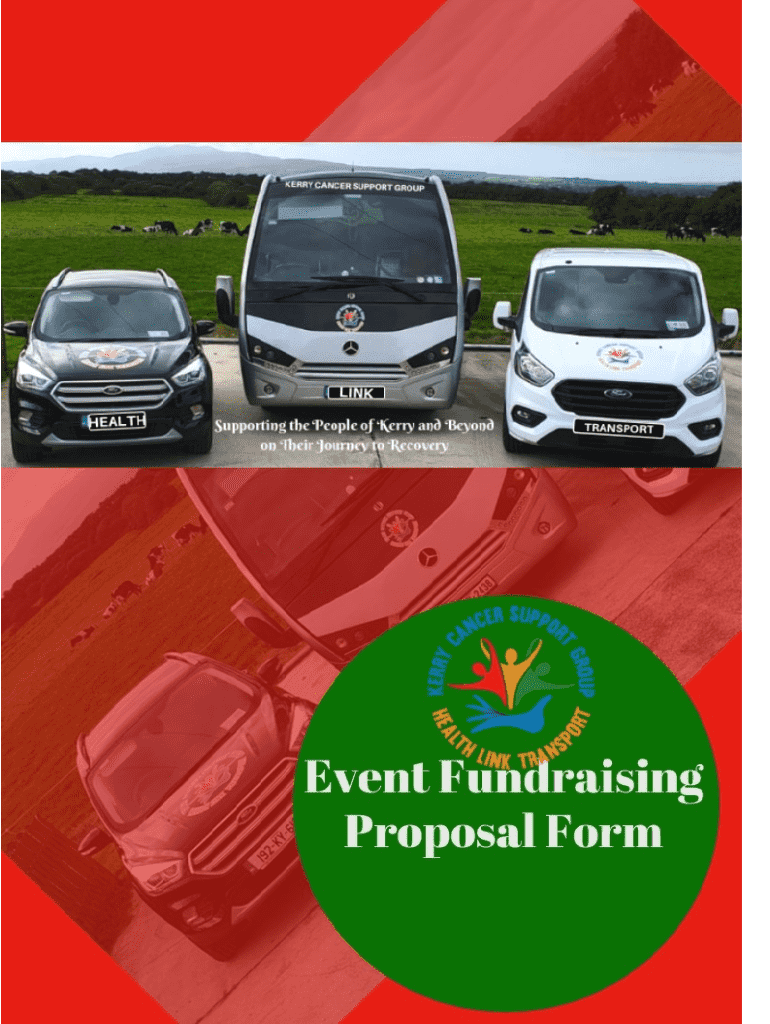 Fundraising Event Proposal Doc Template | pdfFiller