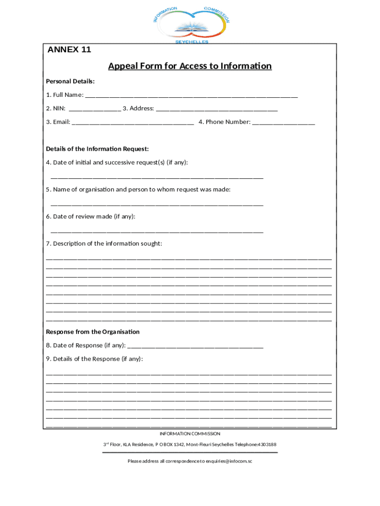 ANNEX-11-Appeal-.docx - Ination Commission Doc Template | pdfFiller