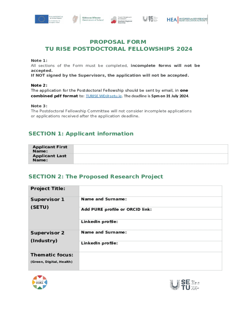 Proposal Doc Template | pdfFiller