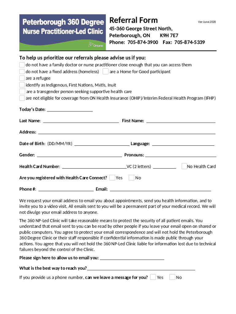 Referral Doc Template | pdfFiller