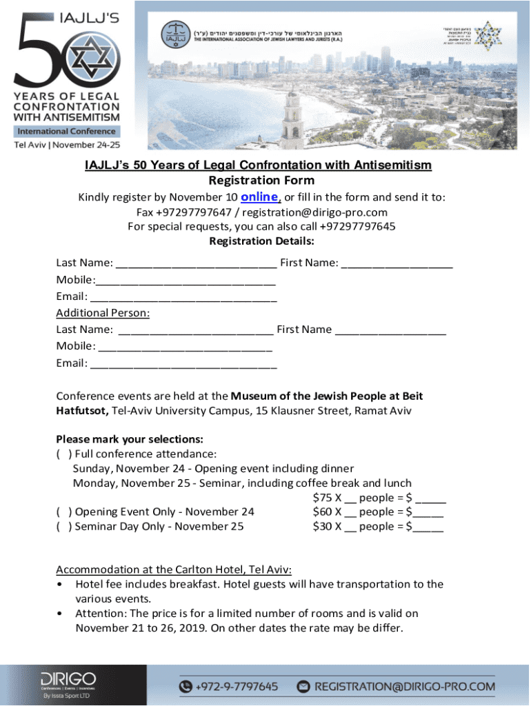 Fillable Online Iajlj 50 Years of Legal Confrontation With Antisemitism ...