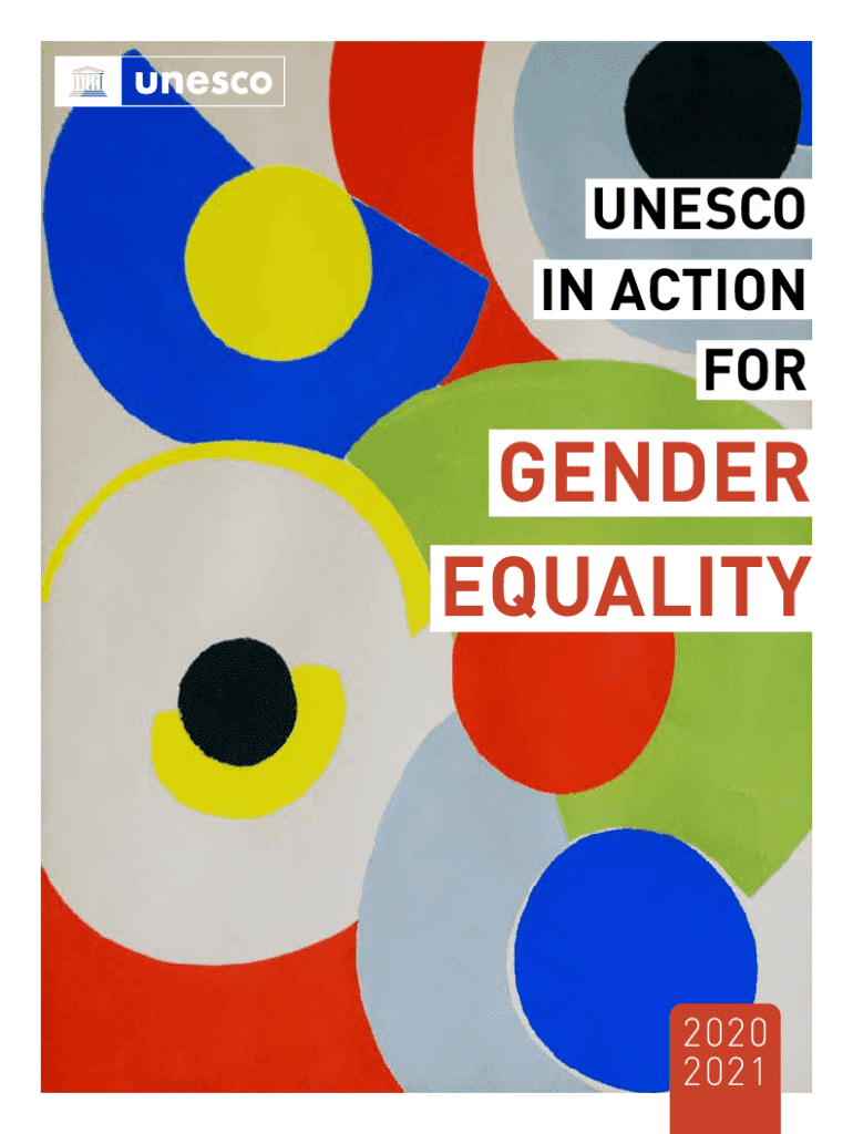 Fillable Online UNESCO\'s efforts to achieve gender equality in and ... Fax Email Print - pdfFiller