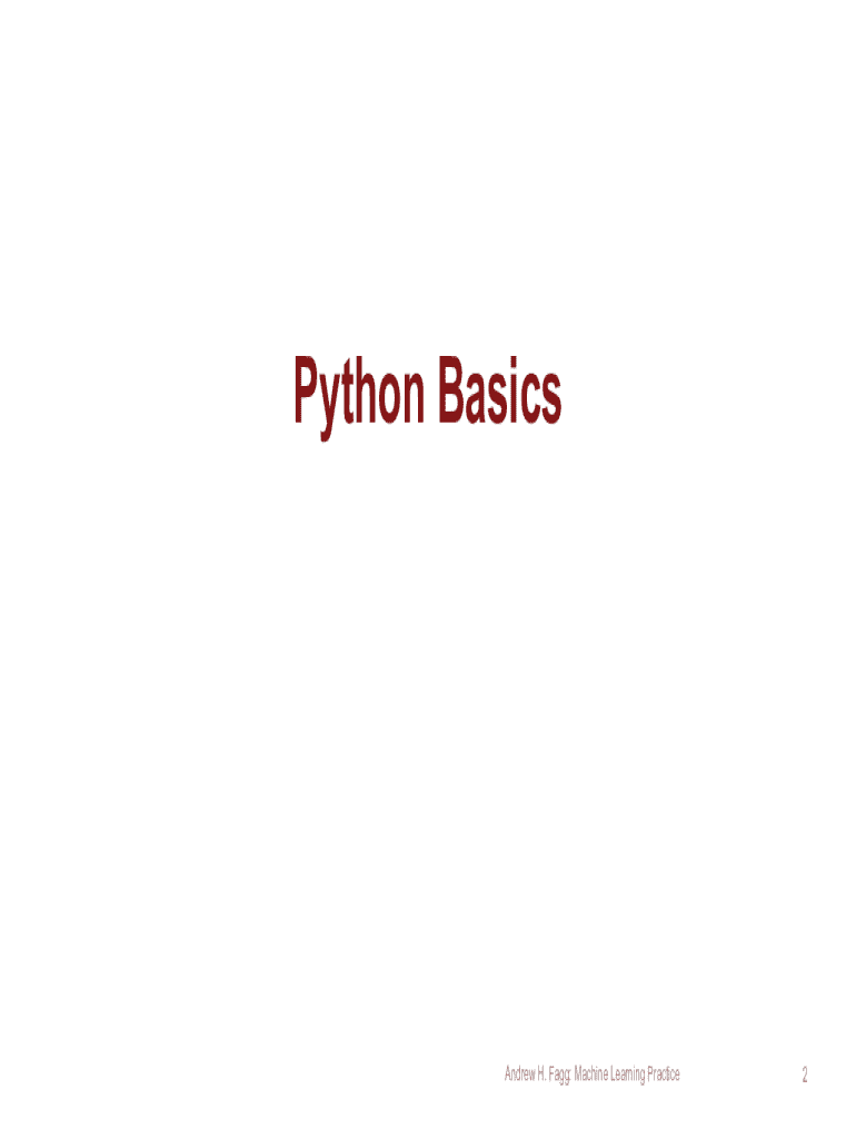 Fillable Online Hands On Python A Tutorial Introduction For Beginners Python Fax Email Print