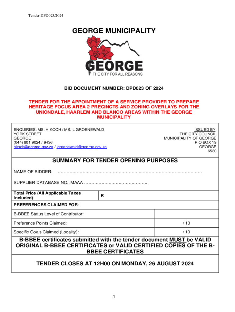 Fillable Online HERITAGE FOCUS AREA 2 PRECINCTS AND ZONING OVERLAYS FOR ...