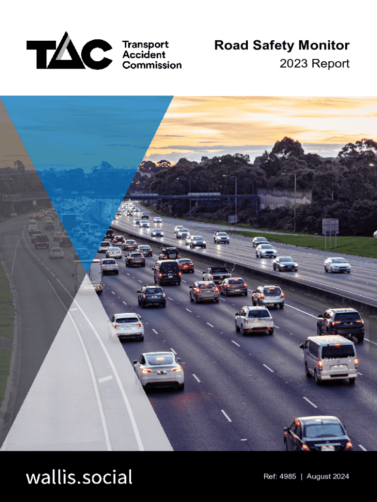 Fillable Online Comprehensive Road Safety Monitor 2023 Report - Key ...