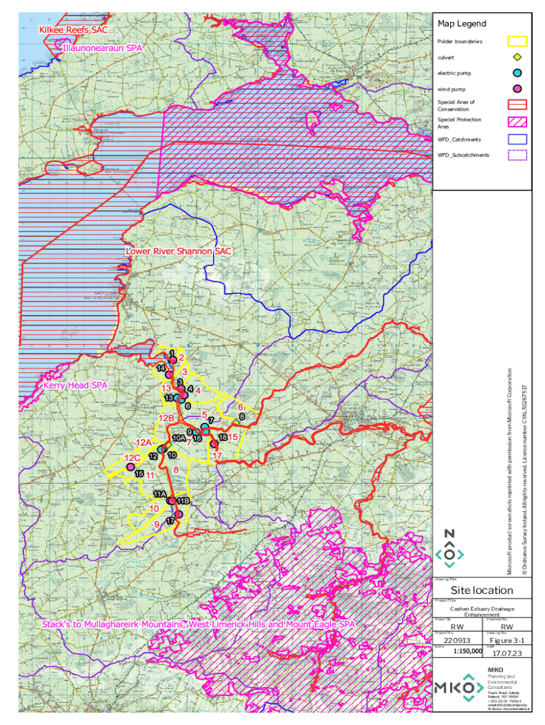 Fillable Online C Detailed maps of River Moy Arterial Drainage ...