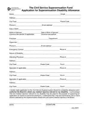 Fillable Online Disability Allowance Fact Sheet 2024 - Eligibility ...