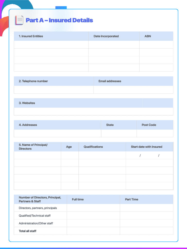 Fillable Online Multimedia Liability Proposal Form Fax Email Print ...