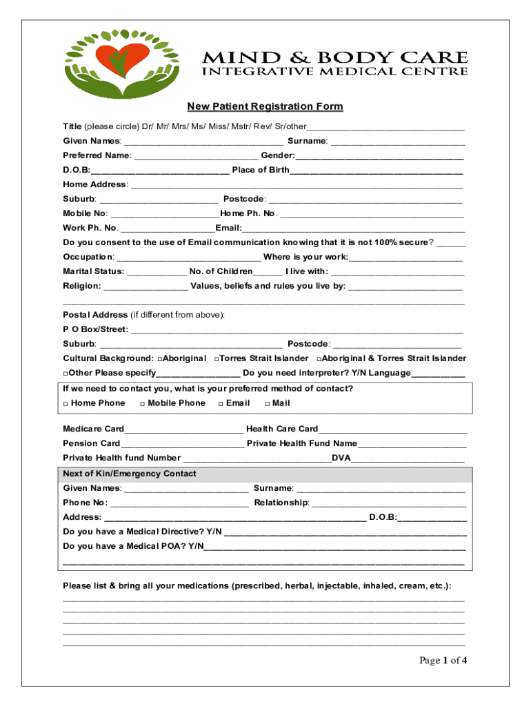 Fillable Online Title (please circle) Dr/ Mr/ Mrs/ Ms/ Miss/ Mstr/ Rev ...