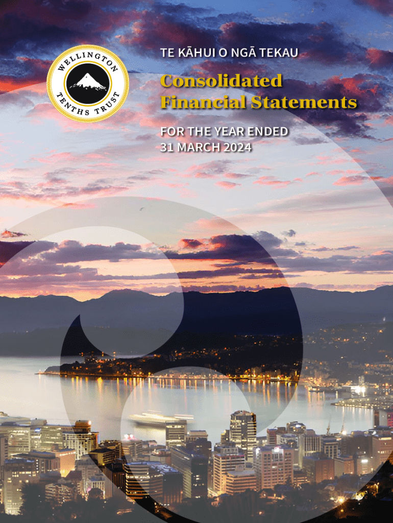 Fillable Online Wellington Tenths Trust Consolidated Financial ...