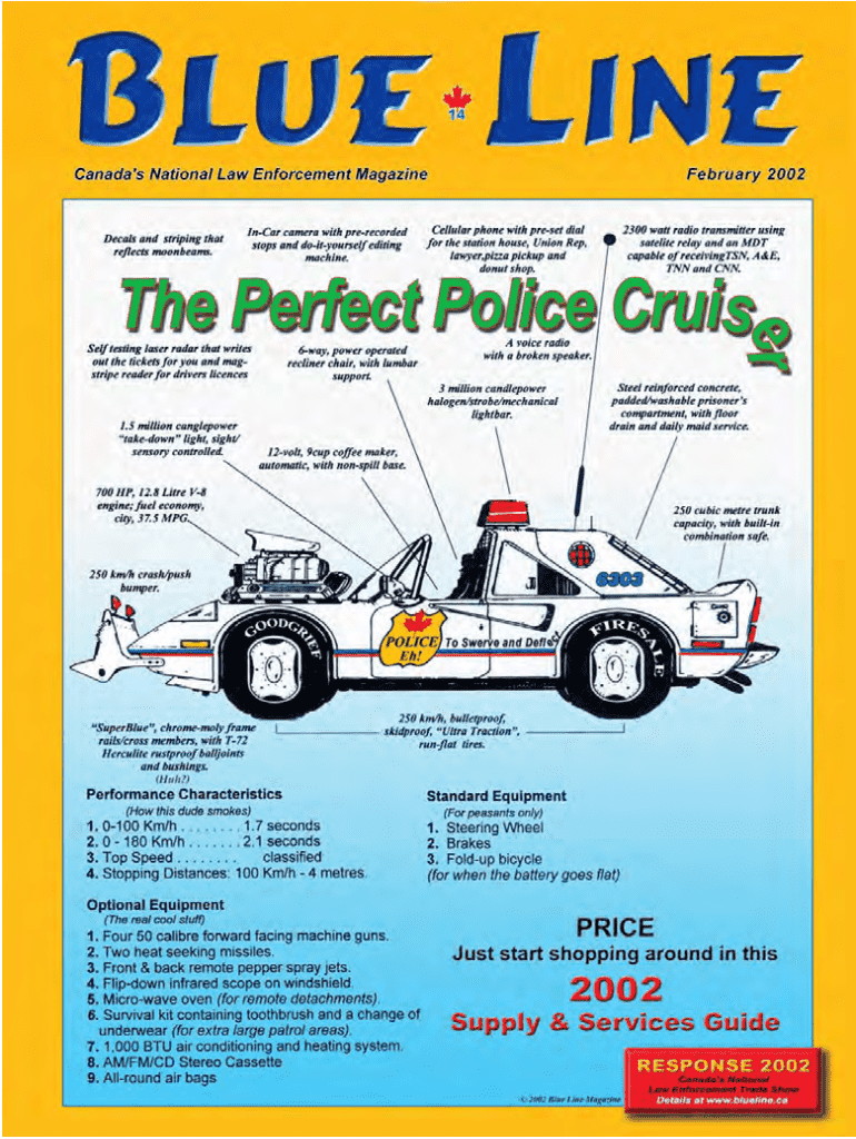 Fillable Online Blue Line Magazine February 2002 - Insights on Law ...