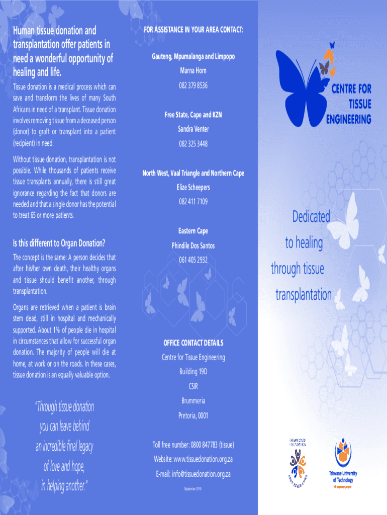 Fillable Online LifeNet Health Offers Full Range of Tissue Donation Services Fax Email Print ...