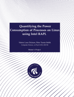 Fillable Online Quantifying Power Consumption of Linux Processes Using ...