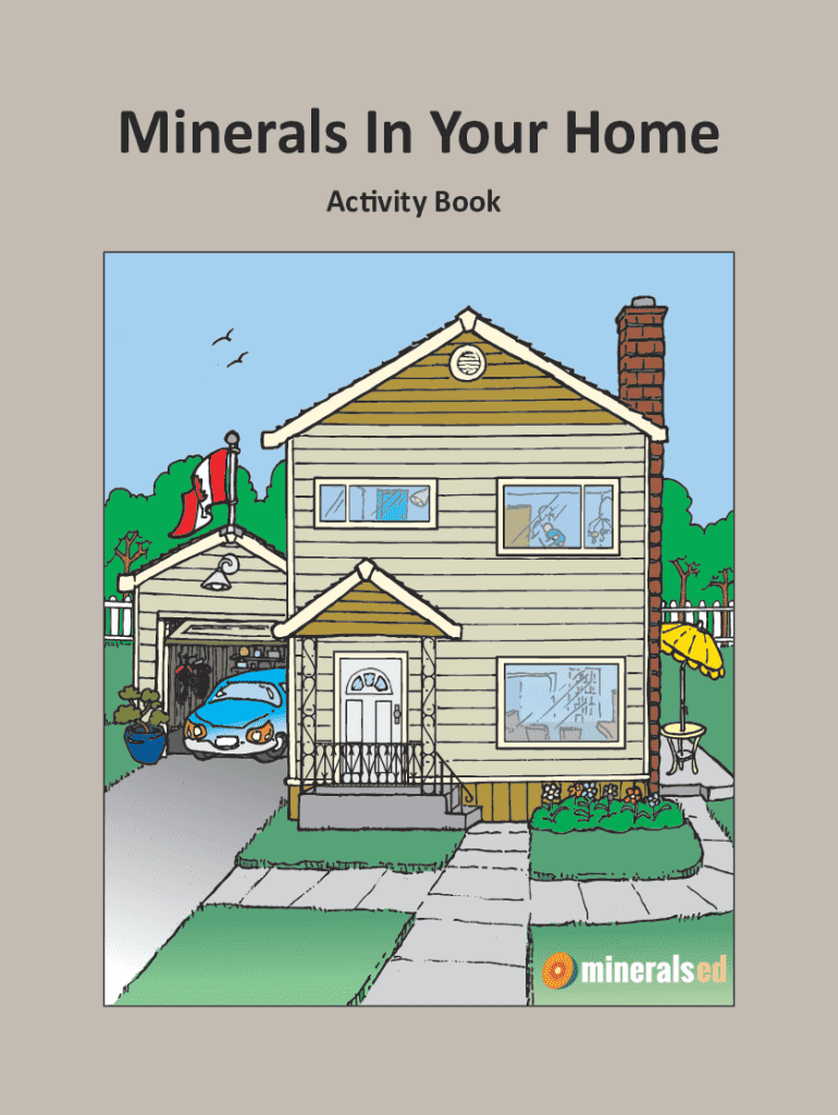 Fillable Online Minerals in Your Home: a 2021 Activity Book Exploring ...