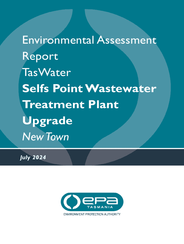 Fillable Online Environmental Assessment Report for Selfs Point ...