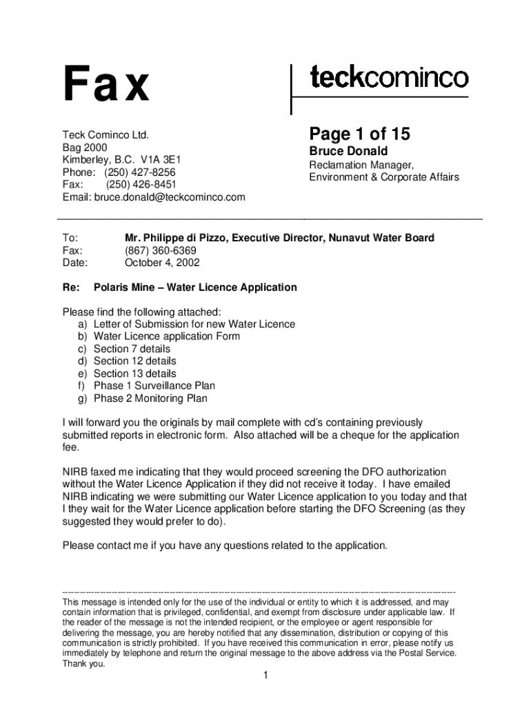 Fillable Online Kimberley, B Fax Email Print - pdfFiller