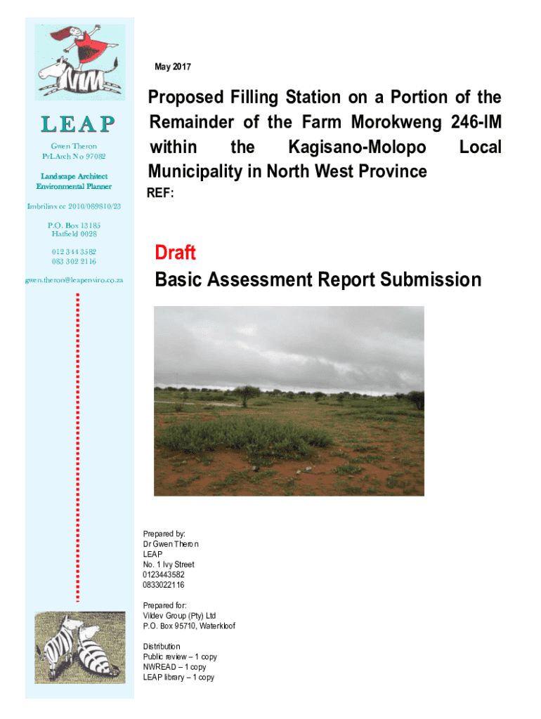 Fillable Online anthropocentric impacts on the ecology and biodiversity ...