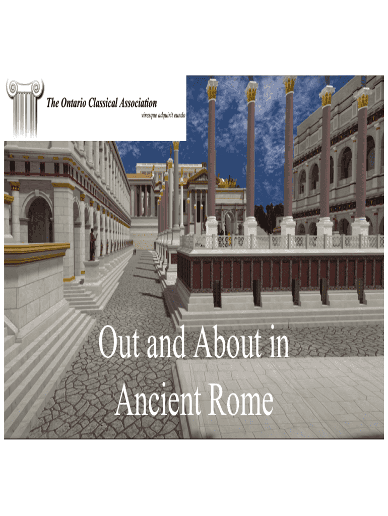 Fillable Online Free Google Slides & PowerPoint Templates about Rome ...