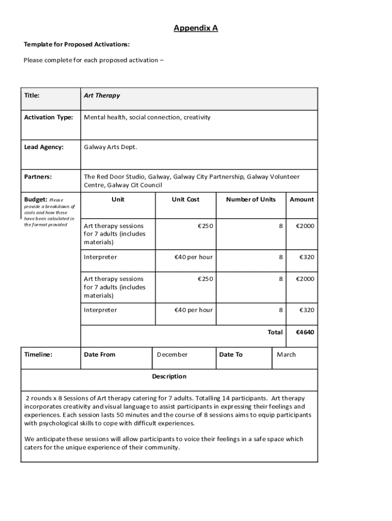 Fillable Online Art Therapy Awareness: A Social Media Campaign Fax Email Print - pdfFiller