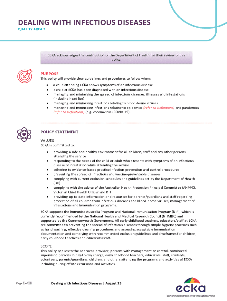 Fillable Online R3 Report: New and Revised Requirements for Infection ...