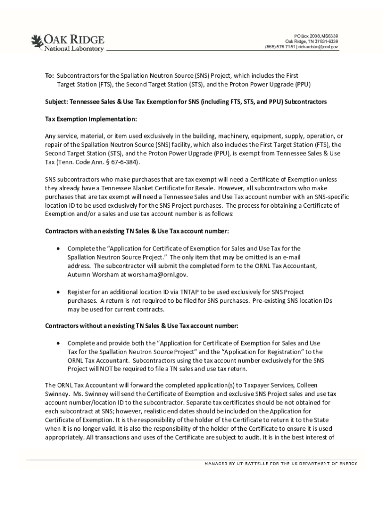 Fillable Online Taxes-SNS-Subcontractor-Tax-Exemption-Process.pdf Fax ...
