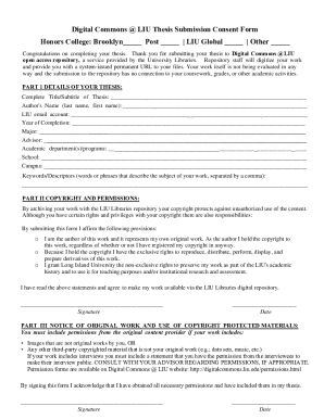 Fillable Online Liu Thesis Submission Consent Form 2023 - Digital ...