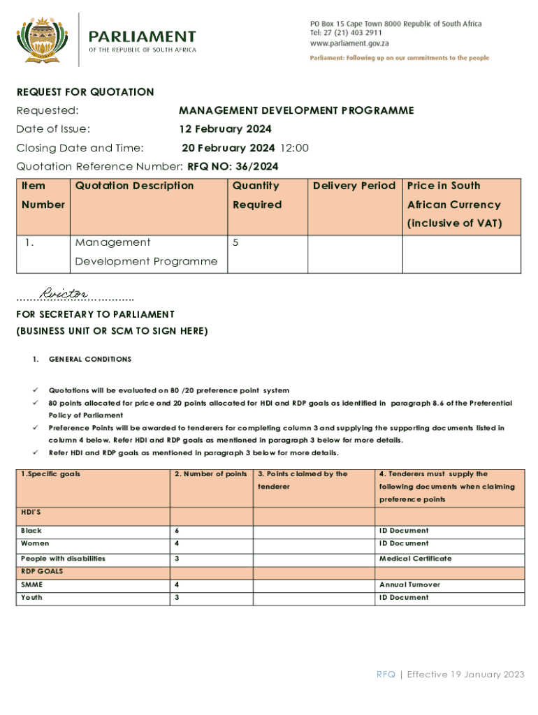 Fillable Online MANAGEMENT DEVELOPMENT PROGRAMME Date of ... Fax Email Print - pdfFiller