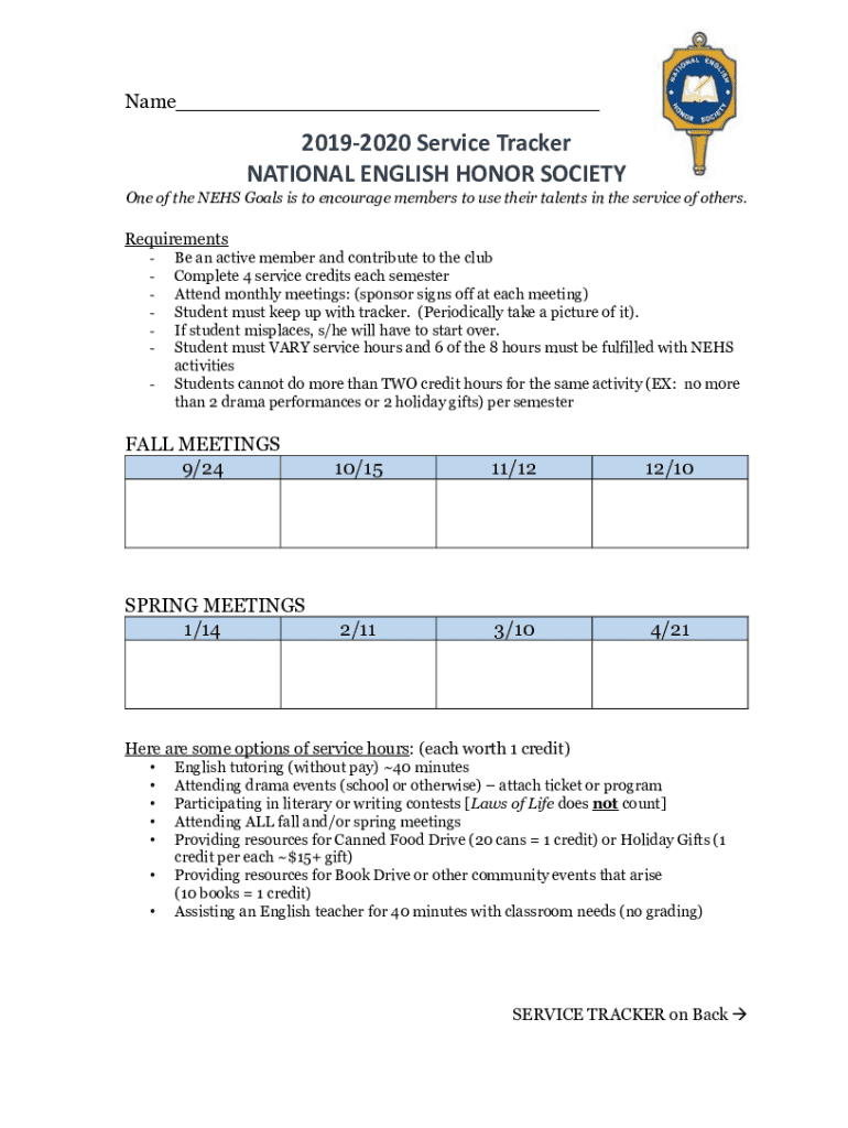 Fillable Online How Students Become Members - NEHS.org Fax Email Print ...