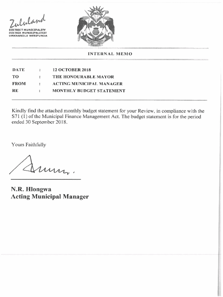 Fillable Online zululand district municipality draft integrated development plan Fax Email Print ...