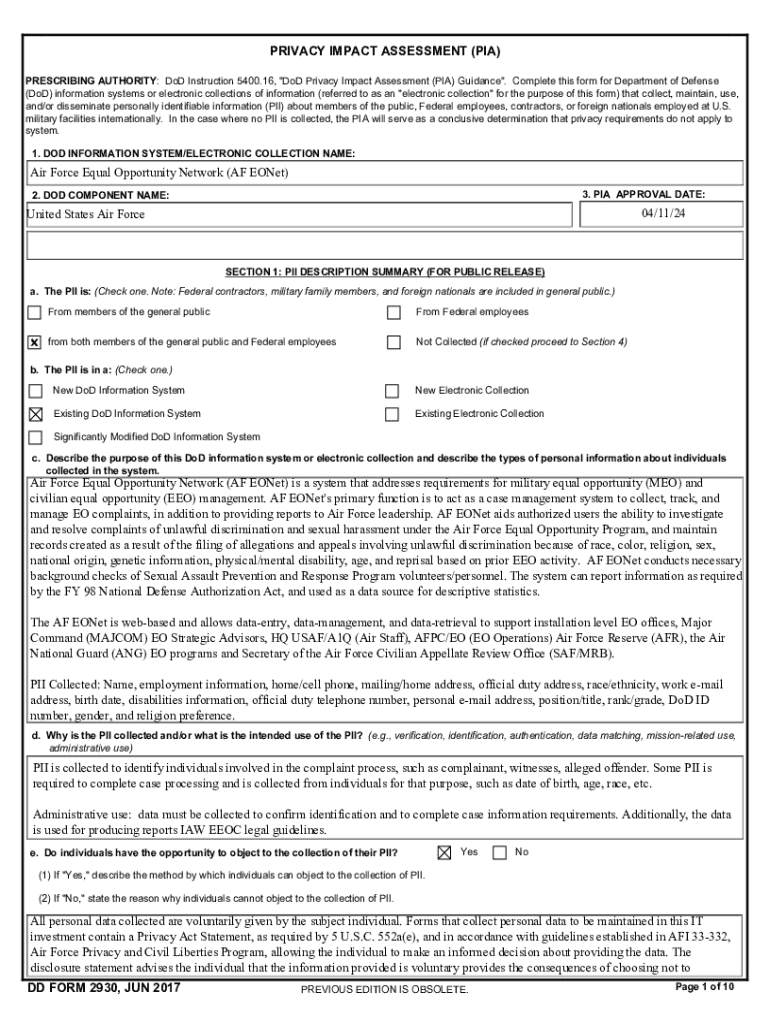 Fillable Online Air Force Privacy ActImportant LinksTraining - AF.mil ...