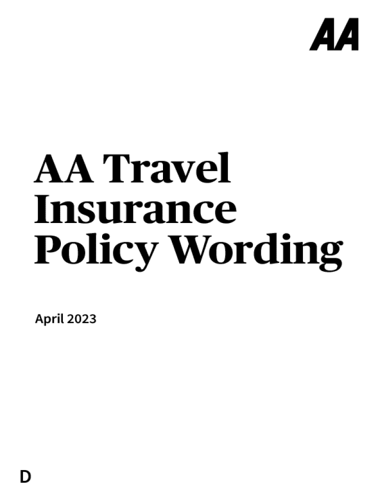 Fillable Online AA Travel Fax Email Print - pdfFiller