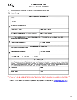 Fillable Online Ach Enrollment Form - Electronic Funds Transfer Authorization 2023 Fax Email ...