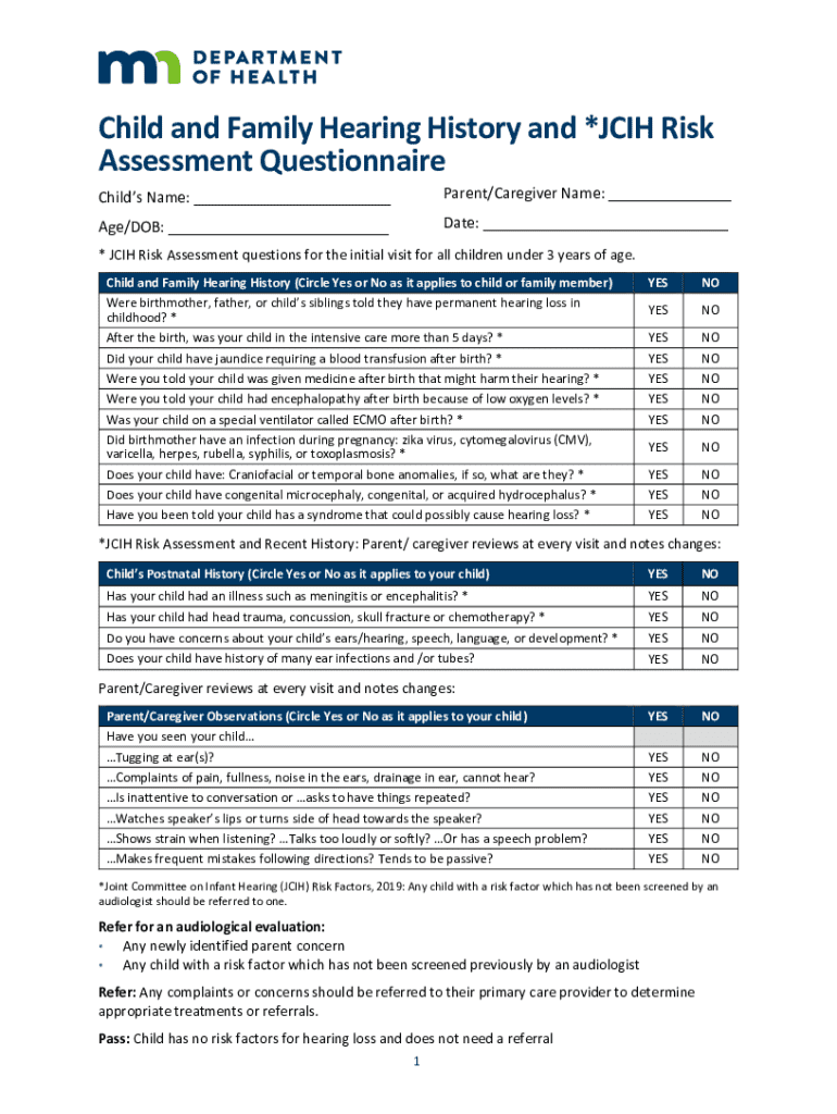 Fillable Online Risk Factor Assessment Checklist for Reporting to NE ...