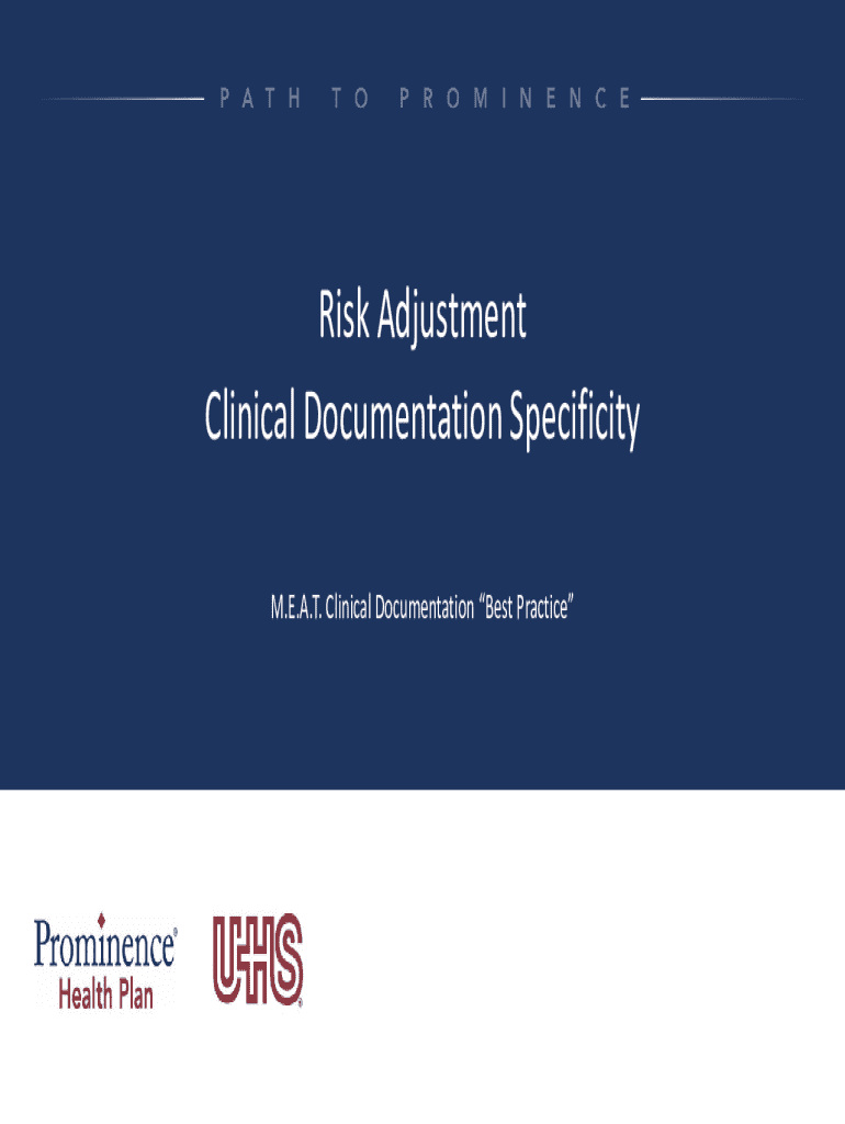 Fillable Online How to Ensure Your Documentation Meets the MEAT ...