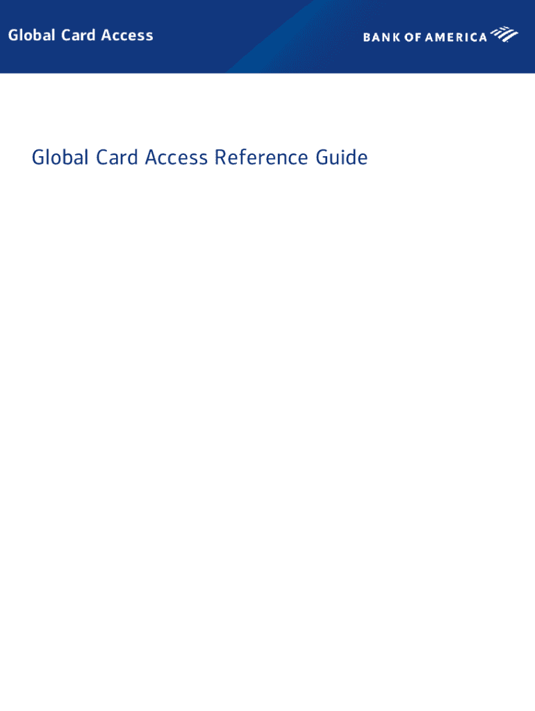 Fillable Online Global Card Access Reference Guide 2023 - Registration and Login Instructions ...