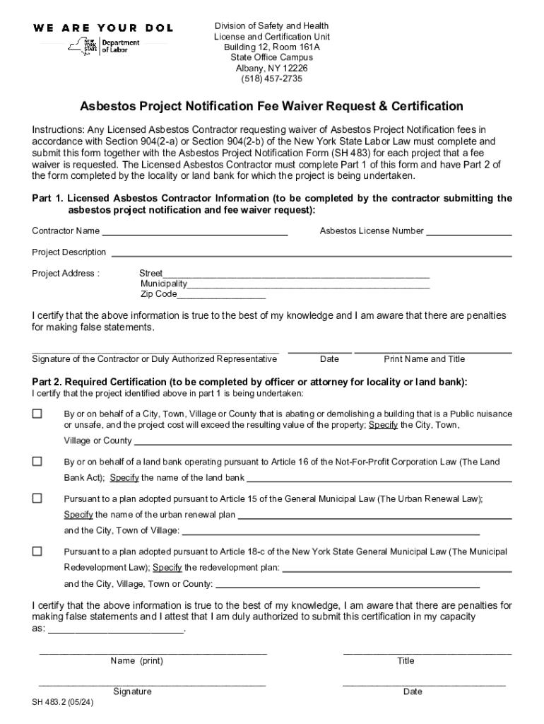 Fillable Online Asbestos Certificate Application - NAETI Fax Email ...