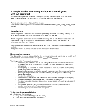 5 Company Policy: Examples, Templates & Step-by- ... Doc Template ...