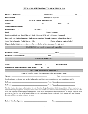 Patient s - Dr. Adam Ball Doc Template | pdfFiller