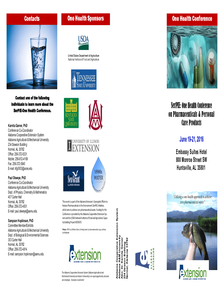 Fillable Online One Health Awareness Month Topic Calendar Fax Email ...