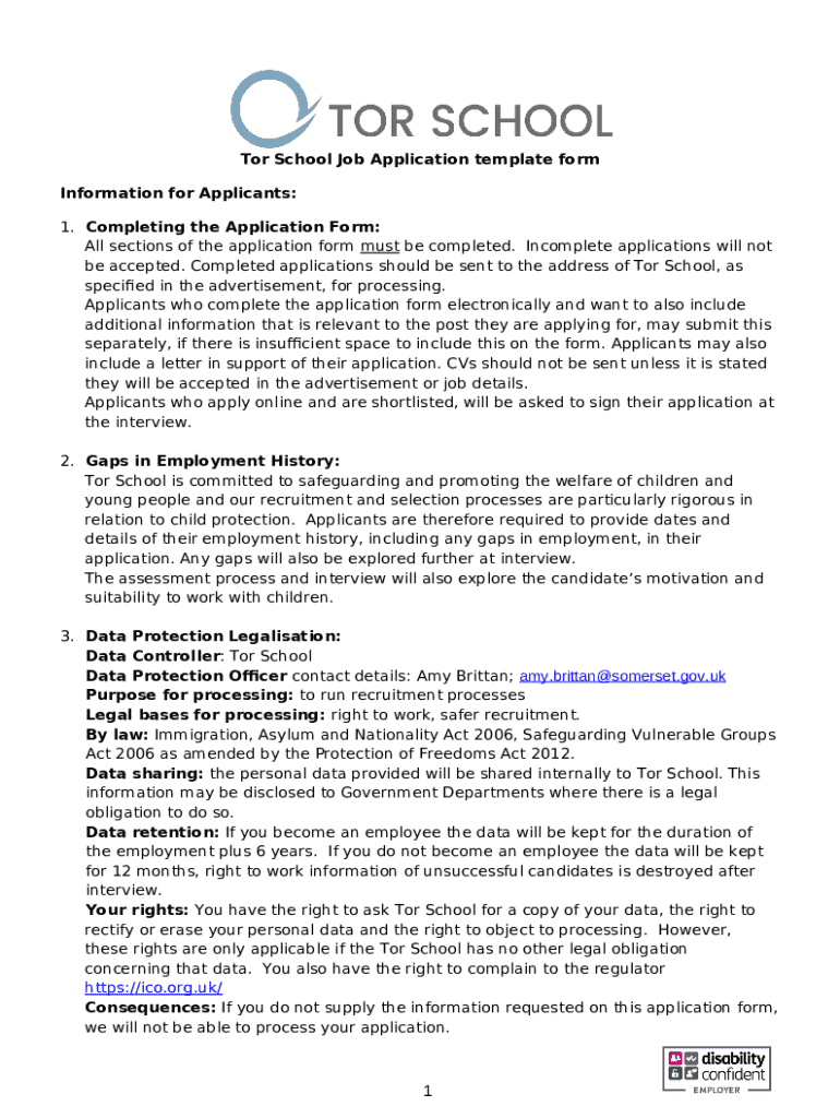CenterKM Job Application Doc Template | pdfFiller