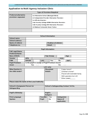 Protocol and Guide for schools on Managed Moves Doc Template | pdfFiller