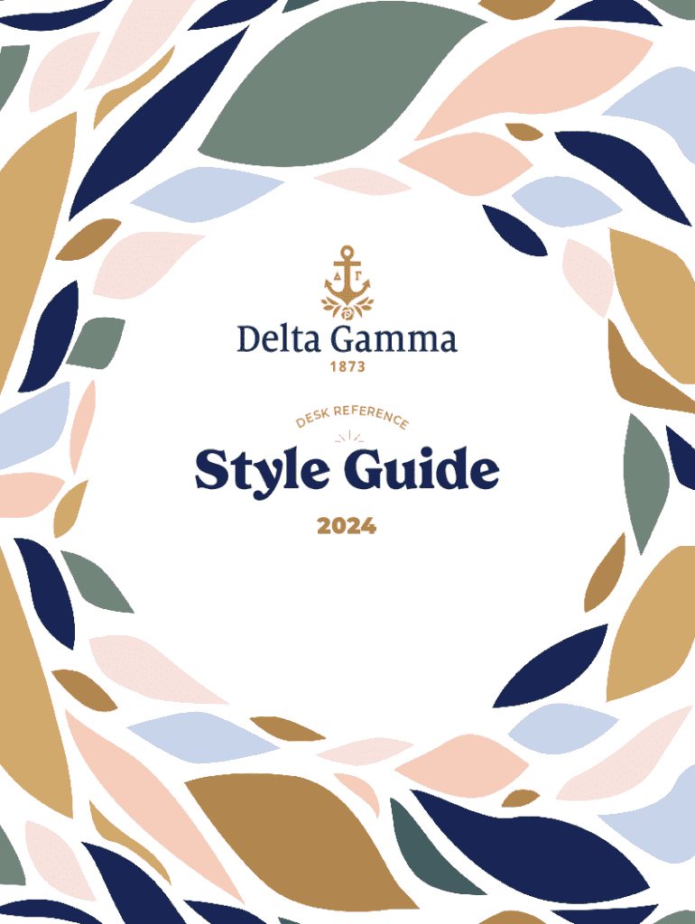 Fillable Online DG Style Guide Fax Email Print - pdfFiller