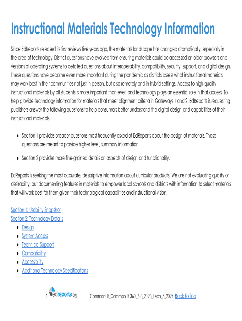 Fillable Online Why EdReports is Reviewing Pre-K Curriculum + Whats ...