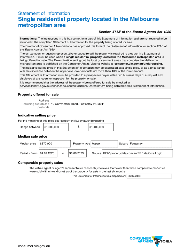 Fillable Online guidelines-for-selecting-comparable-property-sales ...