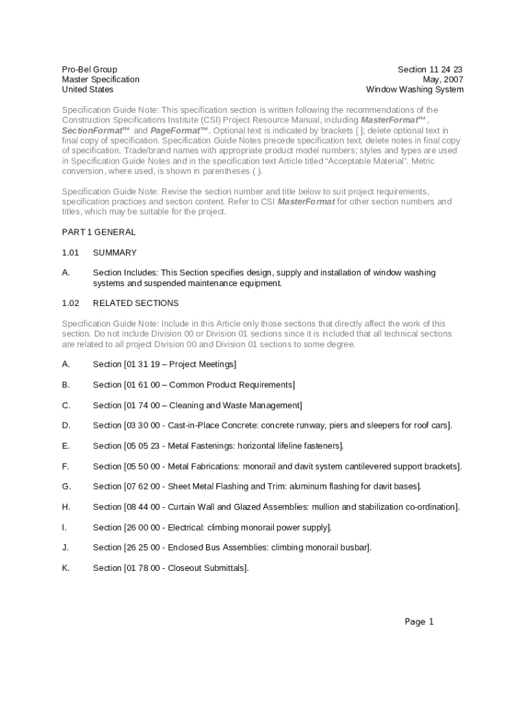 Guide-Specification-Bulletin-Board-v2.10- ... Doc Template | pdfFiller