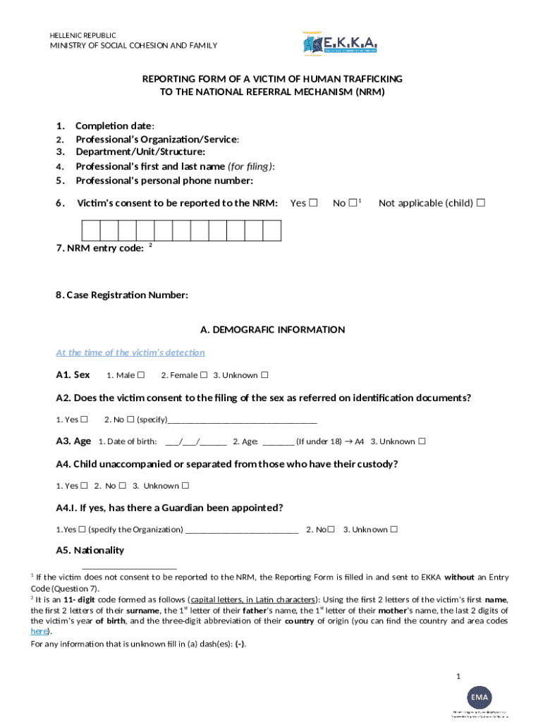 National Referral Mechanism (NRM) Doc Template | pdfFiller