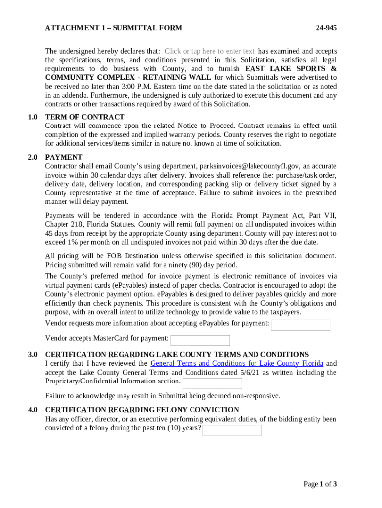 SUBMITTAL 21-0922 Page 1 of 3 The undersigned ... Doc Template | pdfFiller