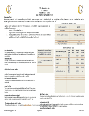 MEMBERSHIP APPLICATION & STATEMENT OF ... Doc Template | pdfFiller