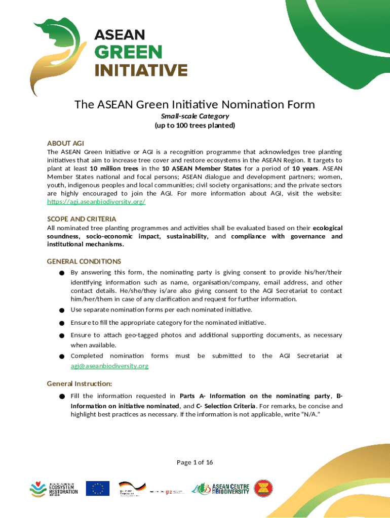 ASEAN Green Initiative: start of region-wide tree-planting ... - PIA ...