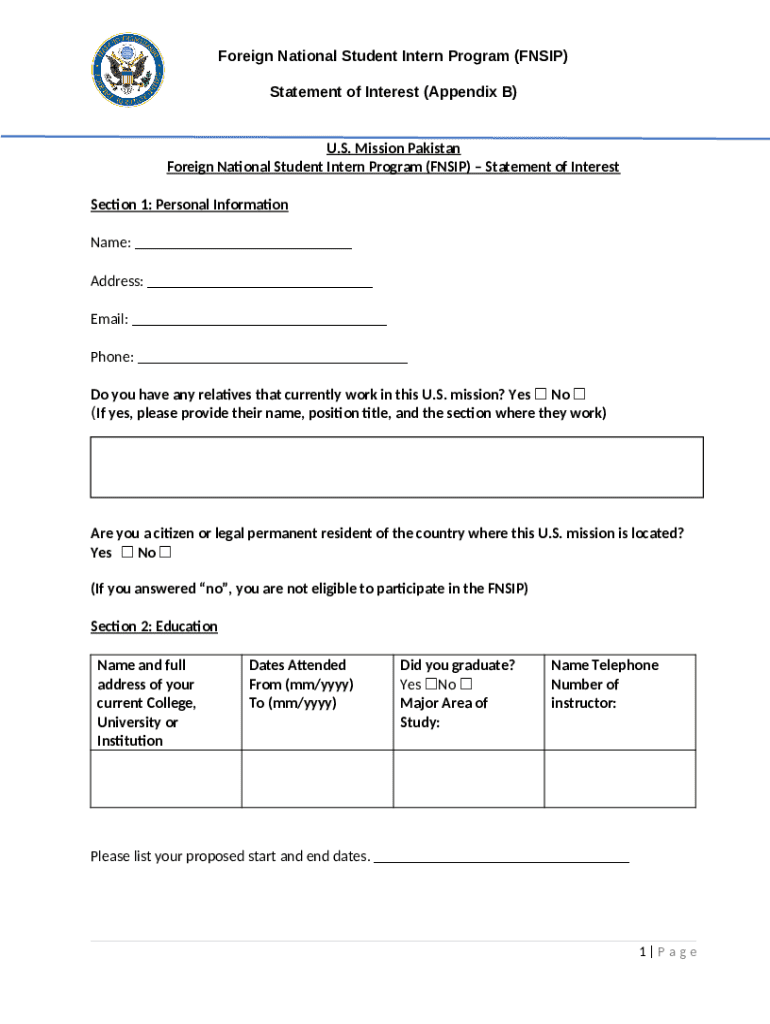 Statement-of-Interest--3.docx - Foreign National... Doc Template ...